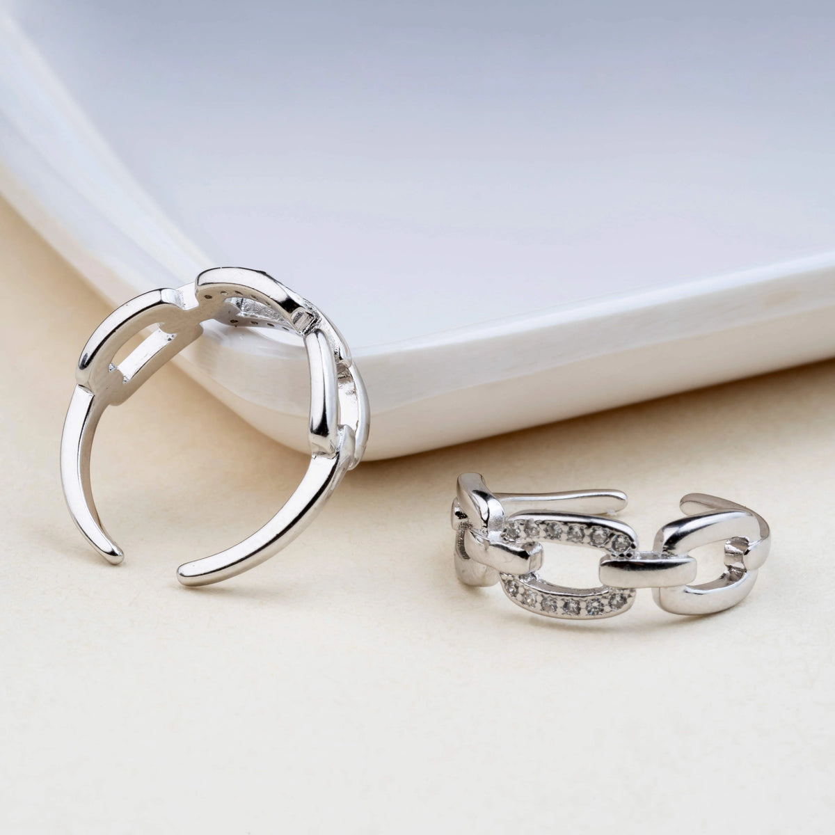 Silver Designer Toe Ring – Silversheen
