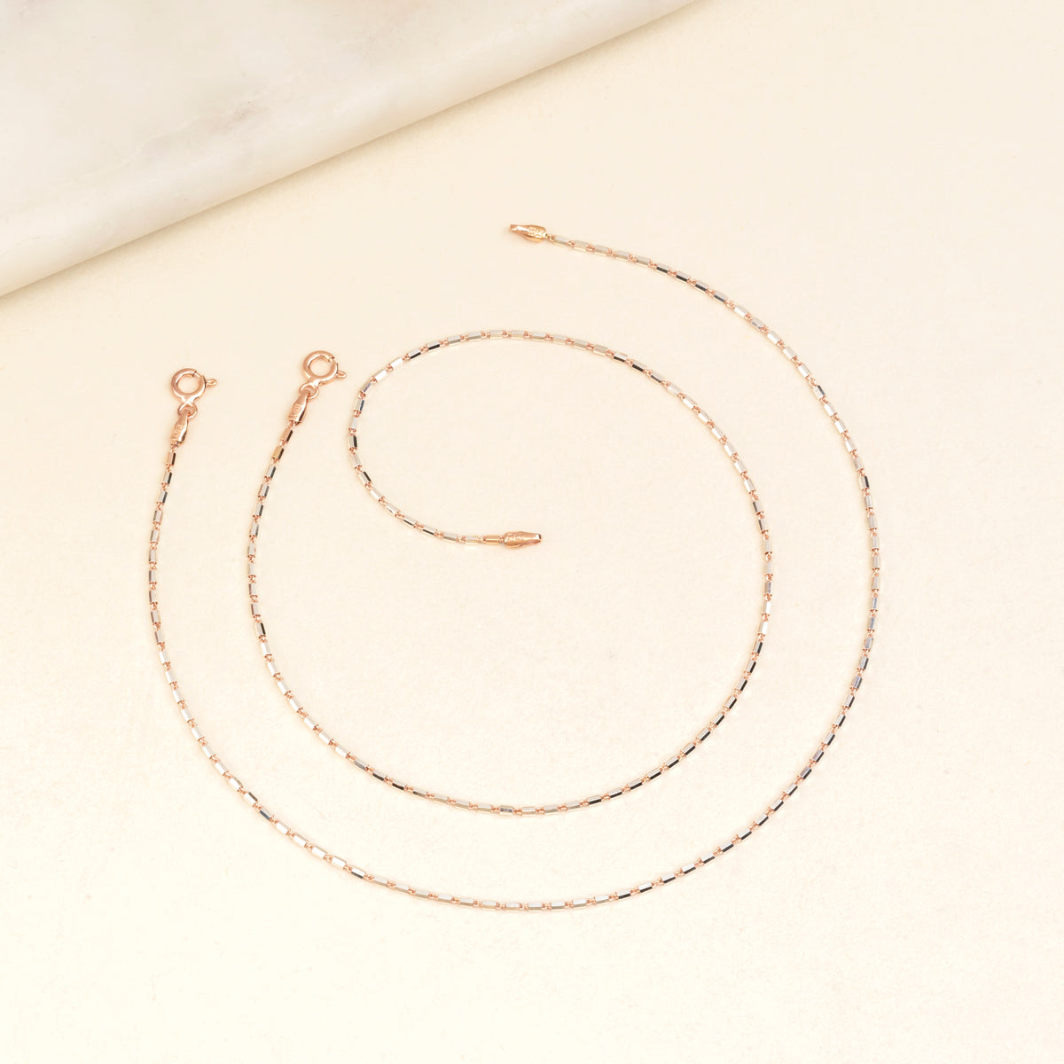 Silver Rose Box Anklet – Silversheen